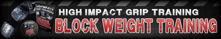 Block Weight Training for maximum grip strength – GripStrength.com